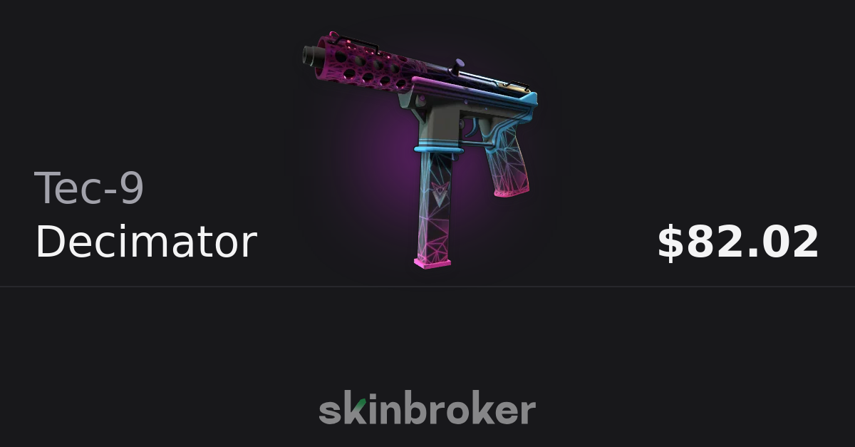 Tec-9 | Decimator (Factory New) | skinbroker