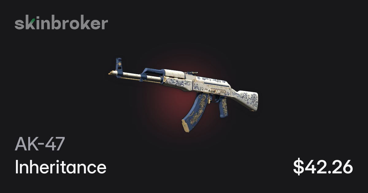 AK-47 | Inheritance (Well-Worn) | skinbroker