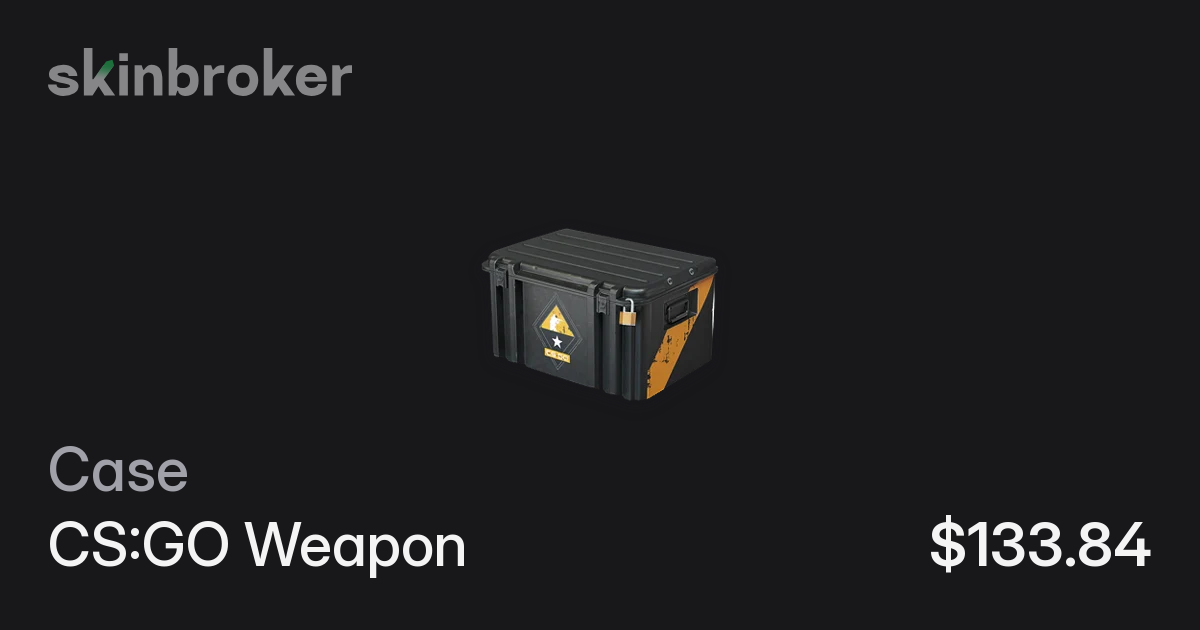 CS:GO Weapon Case | skinbroker
