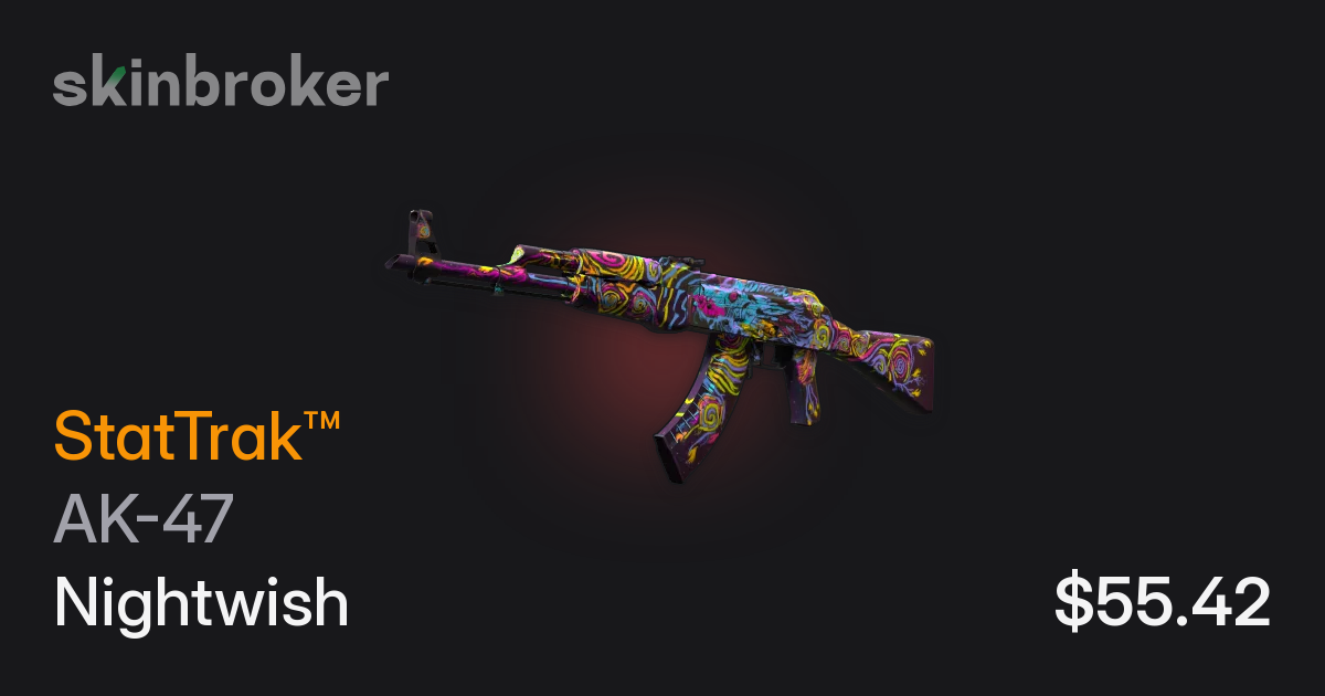 StatTrak™ AK-47 | Nightwish (Field-Tested) | skinbroker
